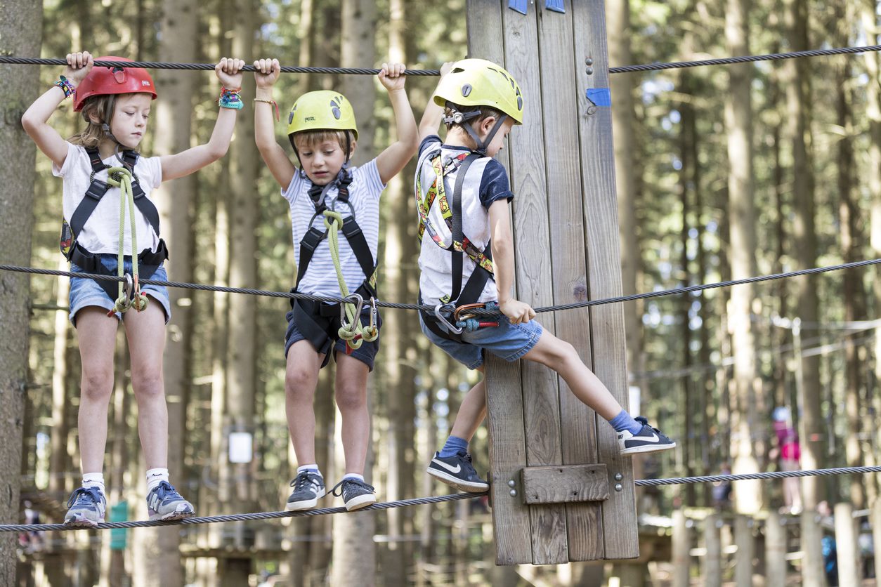 Forestia, a wildlife and adventure park in Liège province